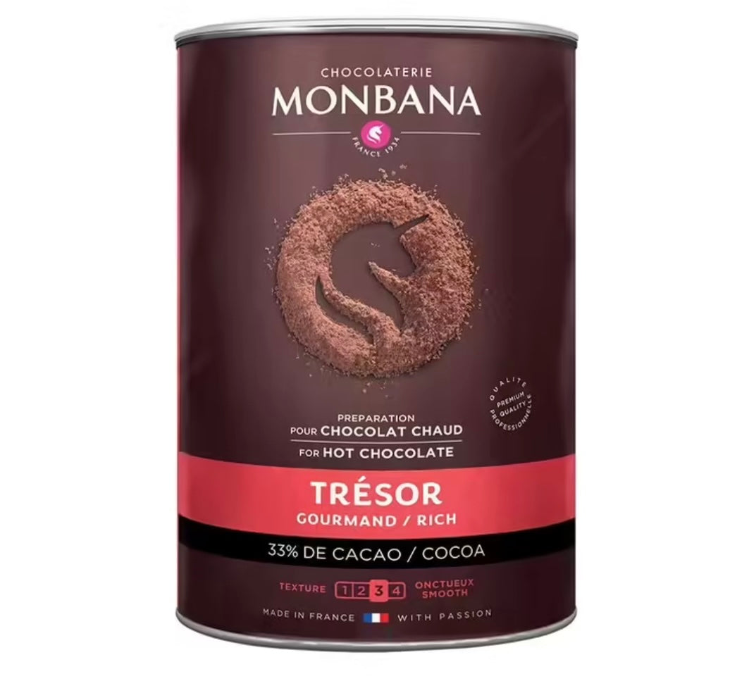 Monbana Trésor Hot Chocolate 1kg – Java Roastery HQ